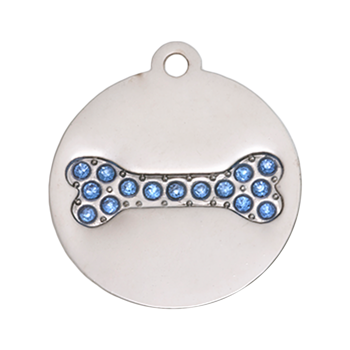 Bone Design Pet Tag with Swarovski Crystals – Pet Tags AU